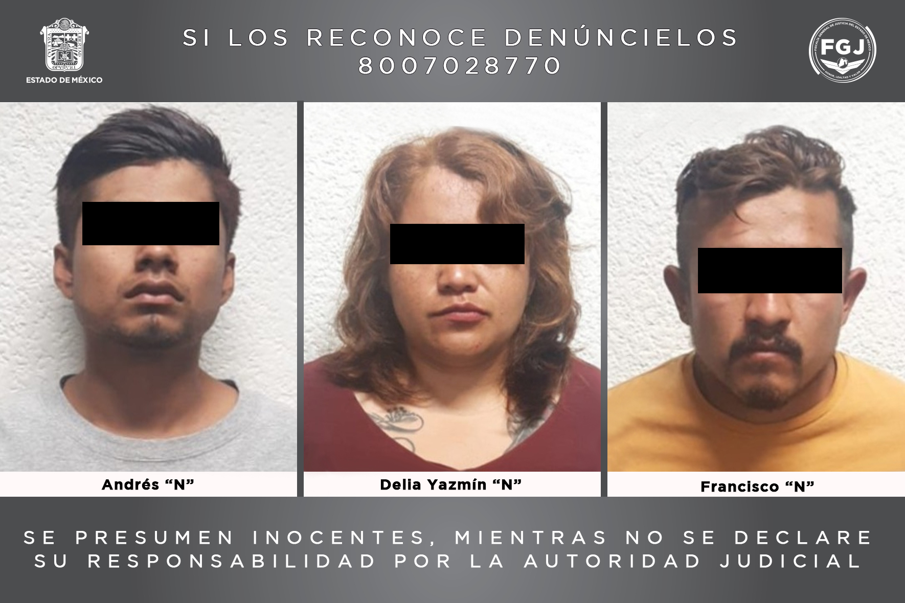 Cumplimentan Orden De Aprehensión Vs Tres Personas Por Robo De Vehículo