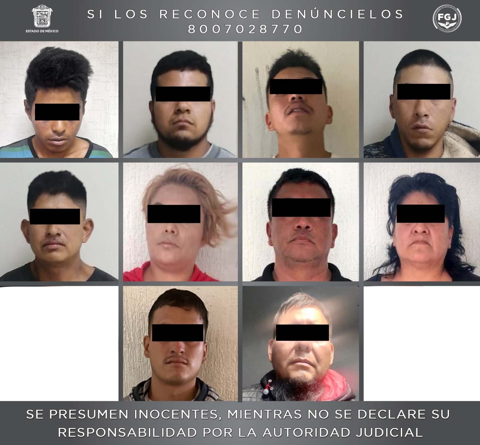 Vinculan A Proceso A 10 Personas Investigadas Por Robo Y Robo Con Violencia