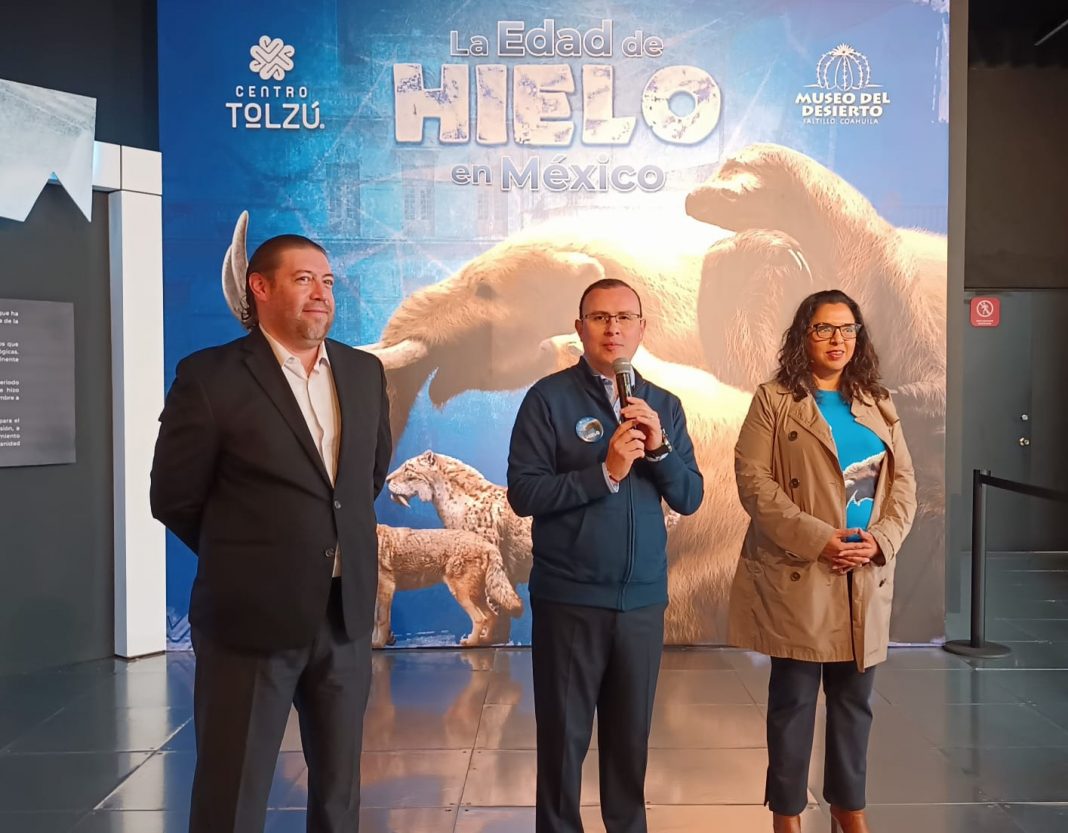 Inaugura Centro Tolzú Exposición Temporal “la Edad Del Hielo En México”