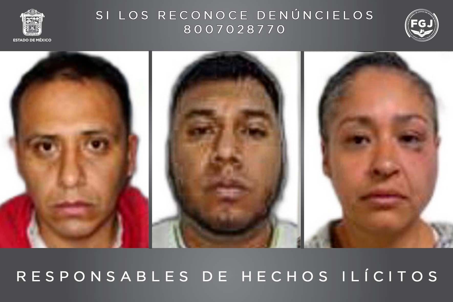 Dan 62 Años De Prisión A Tres Integrantes De Grupo Delictivo Acusados